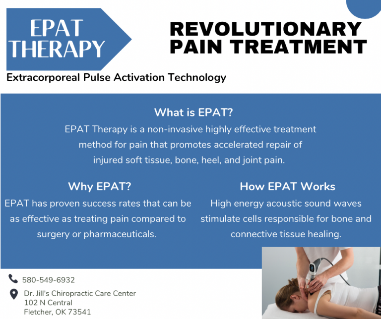 EPAT in Fletcher, OK | Dr. Jill's Chiropractic Care Center